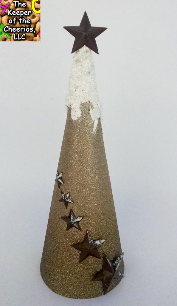 Rustic Christmas Cone Tree - The Keeper of the Cheerios