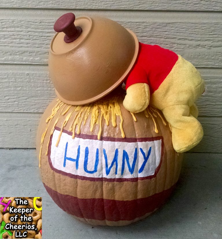 Winnie the Pooh Honey Pot Pumpkin - The Keeper of the Cheerios