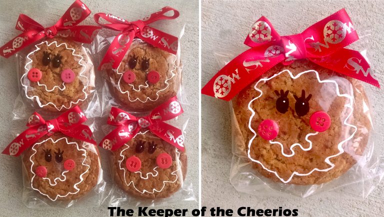 Gingerbread Girl Pre-Packaged Cookies - The Keeper of the Cheerios