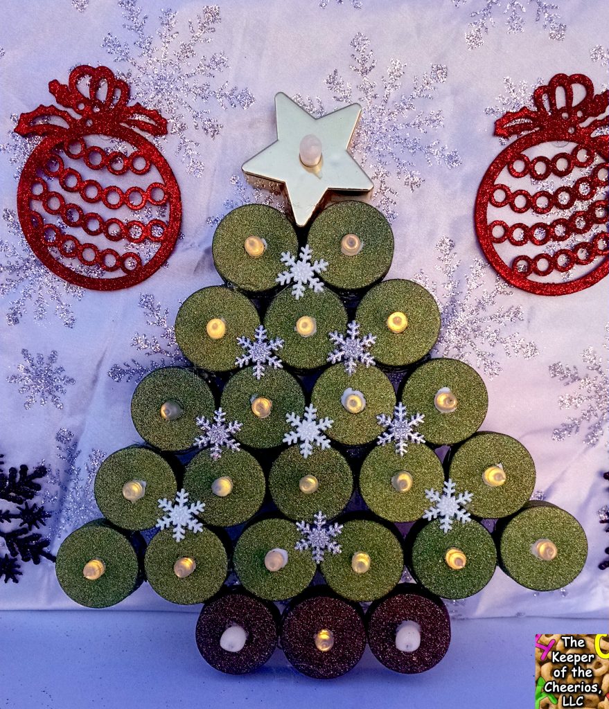 Tea Light Christmas Tree - The Keeper of the Cheerios