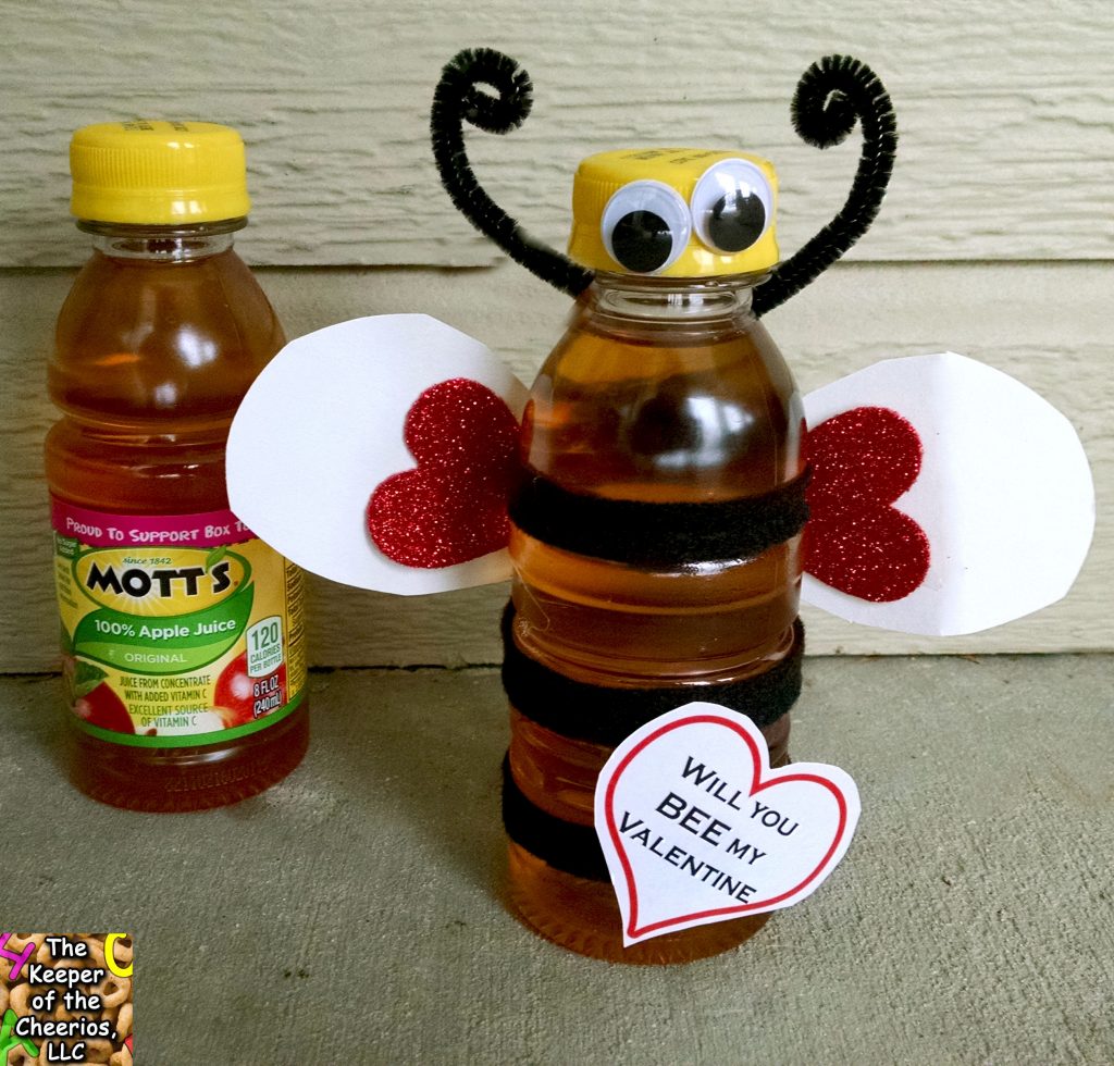 Bee My Valentine Juice Drink - The Keeper of the Cheerios