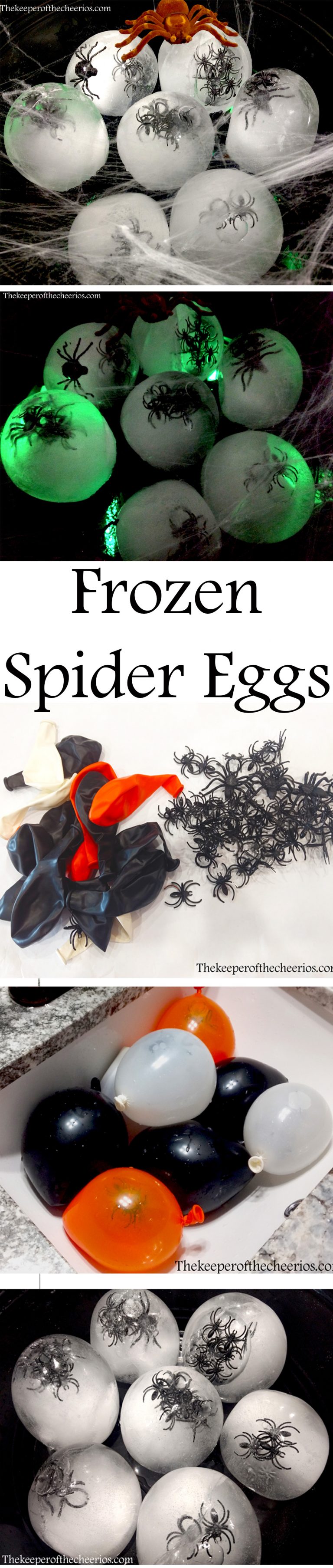 Frozen Spider Eggs - The Keeper of the Cheerios