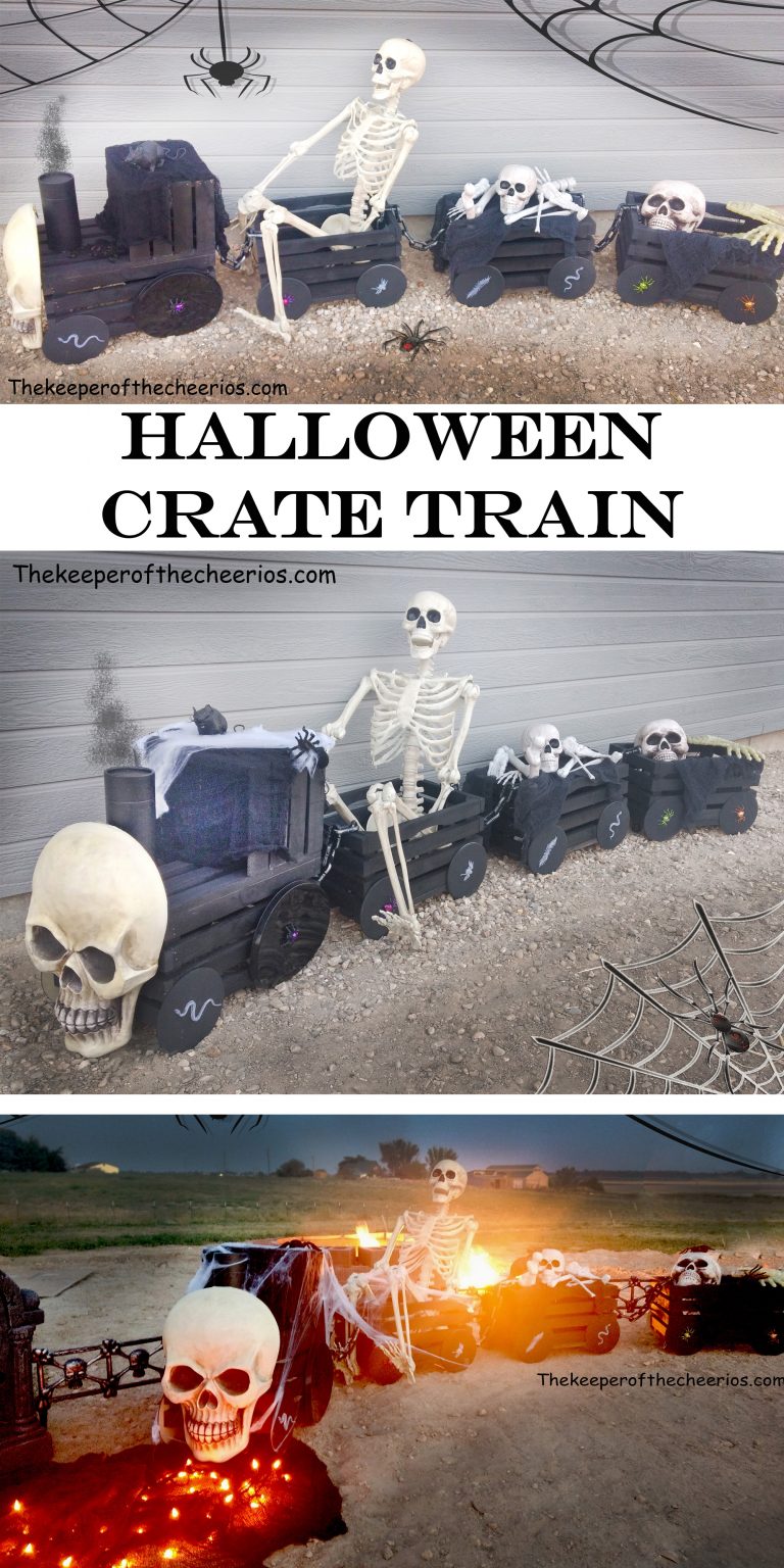 Halloween Haunted Express Crate Train - The Keeper of the Cheerios