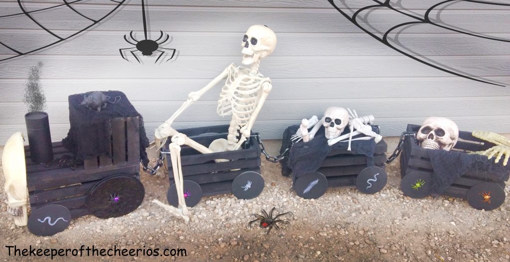 Halloween Haunted Express Crate Train - The Keeper of the Cheerios