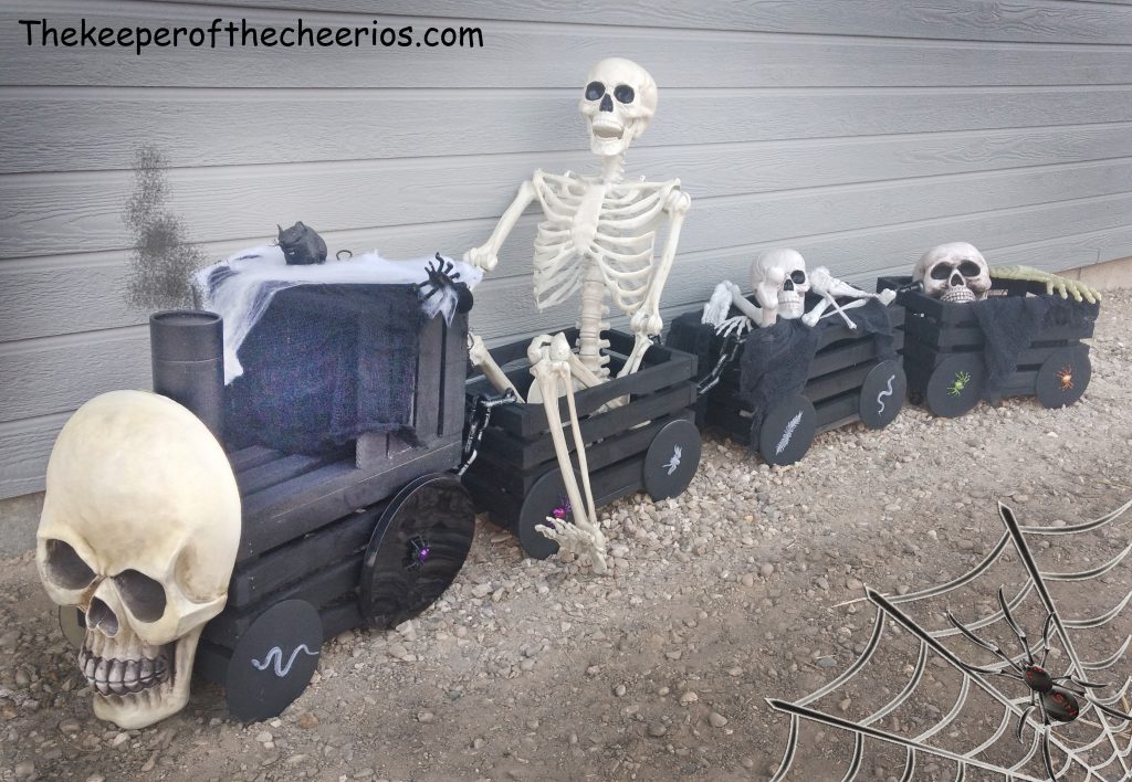 Halloween Haunted Express Crate Train - The Keeper of the Cheerios