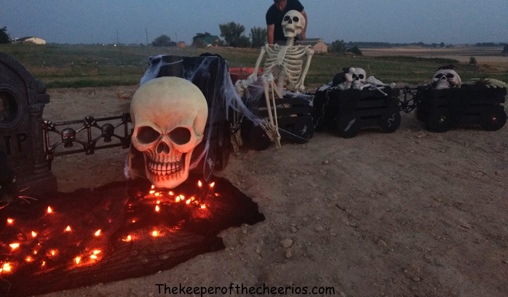 Halloween Haunted Express Crate Train - The Keeper of the Cheerios