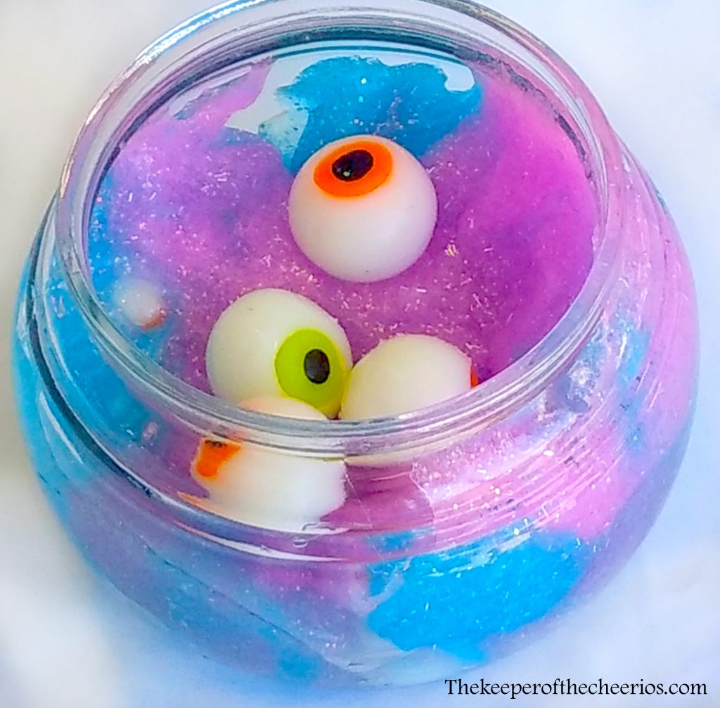 Halloween Eyeball Slime - The Keeper of the Cheerios