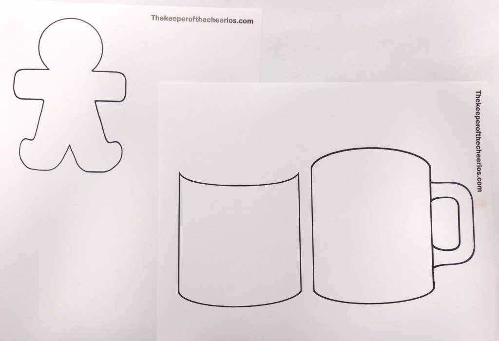 Hot Cocoa Gingerbread Man Craft - The Keeper of the Cheerios