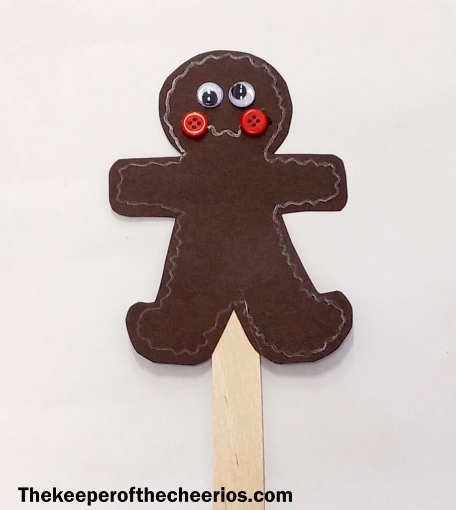 Hot Cocoa Gingerbread Man Craft - The Keeper of the Cheerios