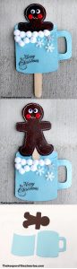 Hot Cocoa Gingerbread Man Craft - The Keeper of the Cheerios