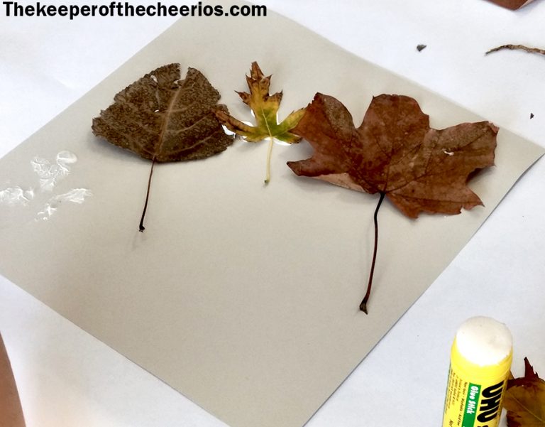 Leaf Turkeys - The Keeper of the Cheerios