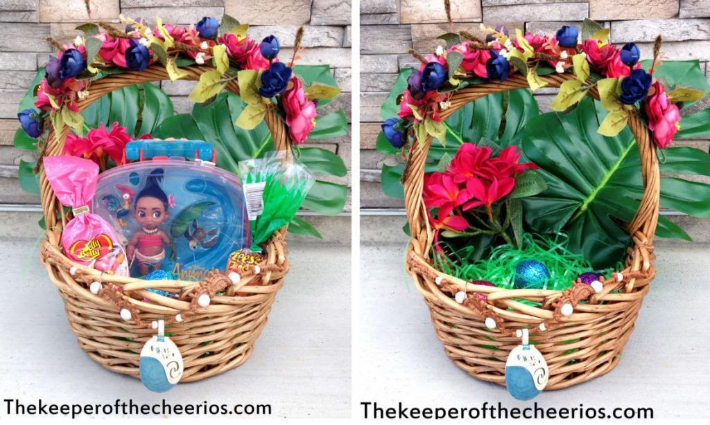 Moana Easter Basket - The Keeper of the Cheerios
