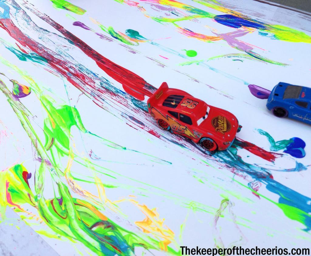 Painting With Cars - The Keeper of the Cheerios