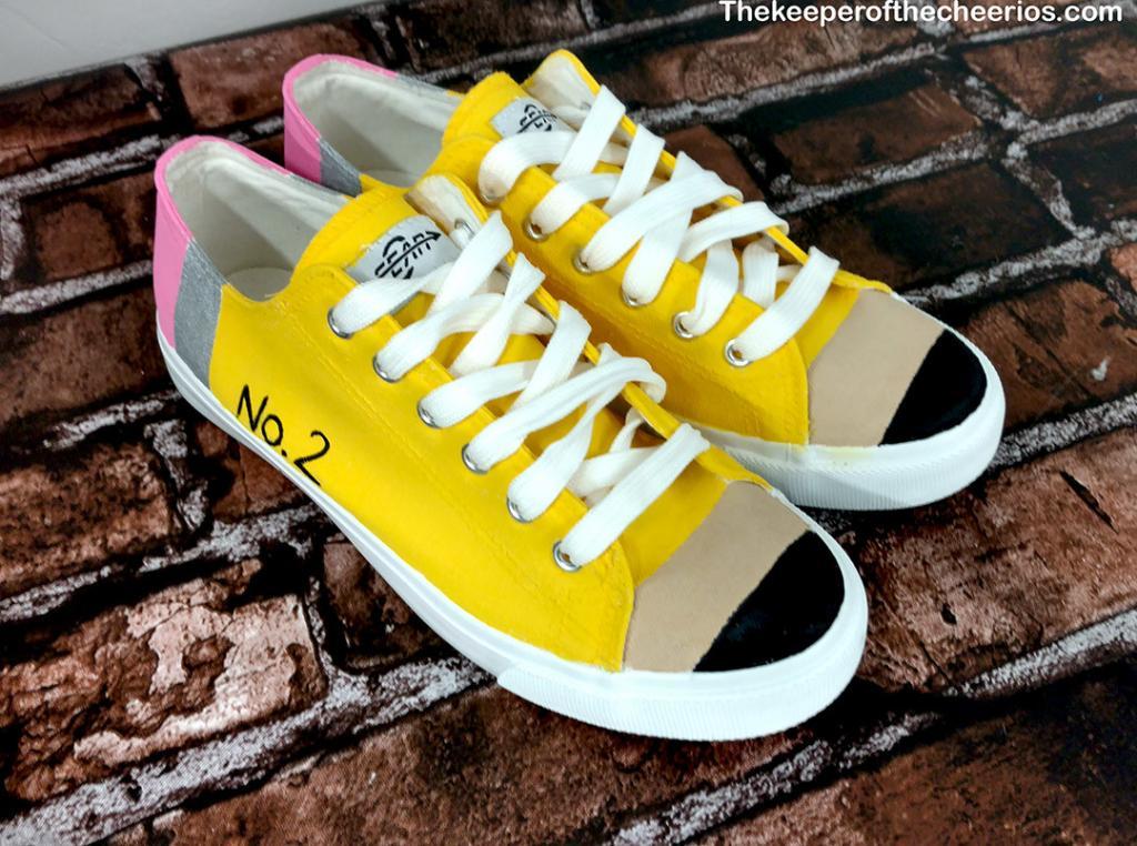 DIY Pencil Shoes - The Keeper of the Cheerios