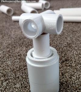 DIY PVC Candelabra - The Keeper of the Cheerios