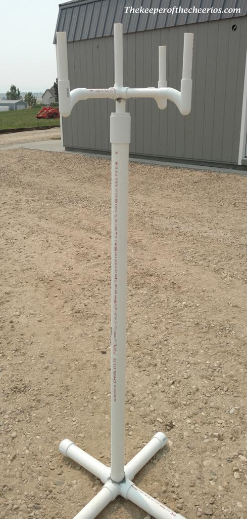 DIY PVC Candelabra - The Keeper of the Cheerios