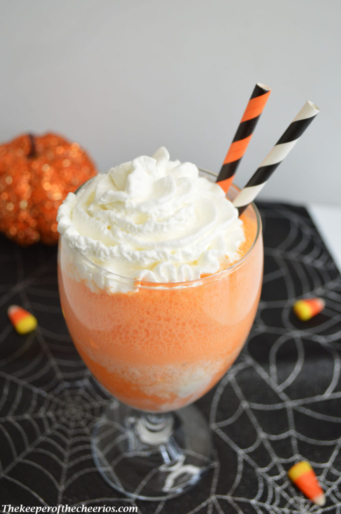 Candy Corn Floats - The Keeper of the Cheerios