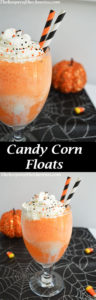 Candy Corn Floats - The Keeper of the Cheerios