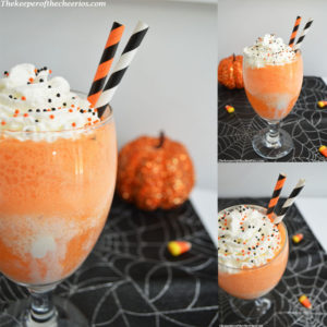 Candy Corn Floats - The Keeper of the Cheerios