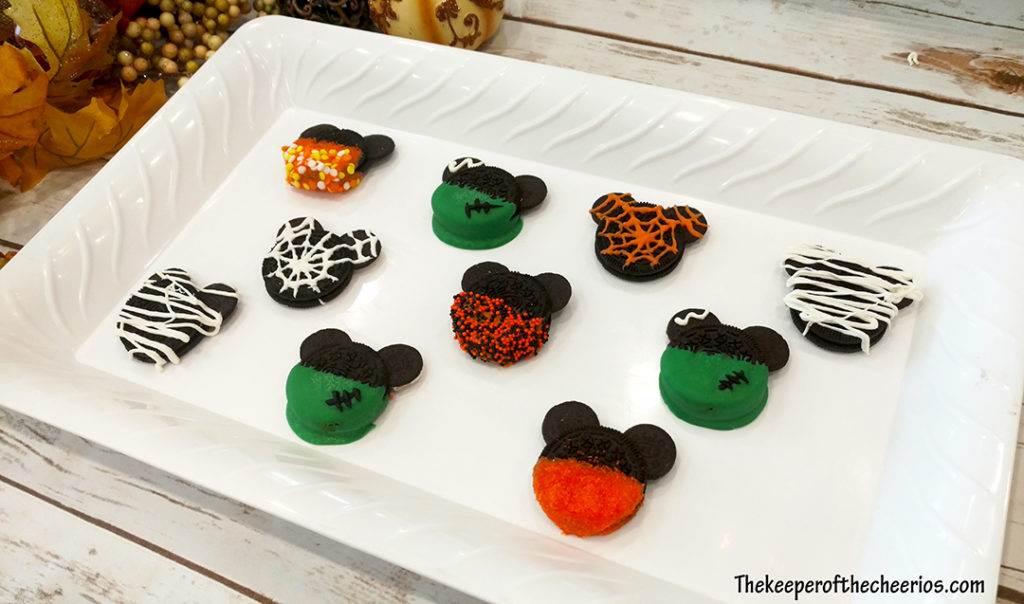 Halloween and Fall Mickey Cookies - The Keeper of the Cheerios