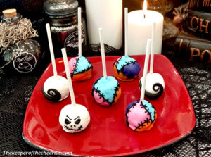 Nightmare Before Christmas Cake Pops - The Keeper of the Cheerios