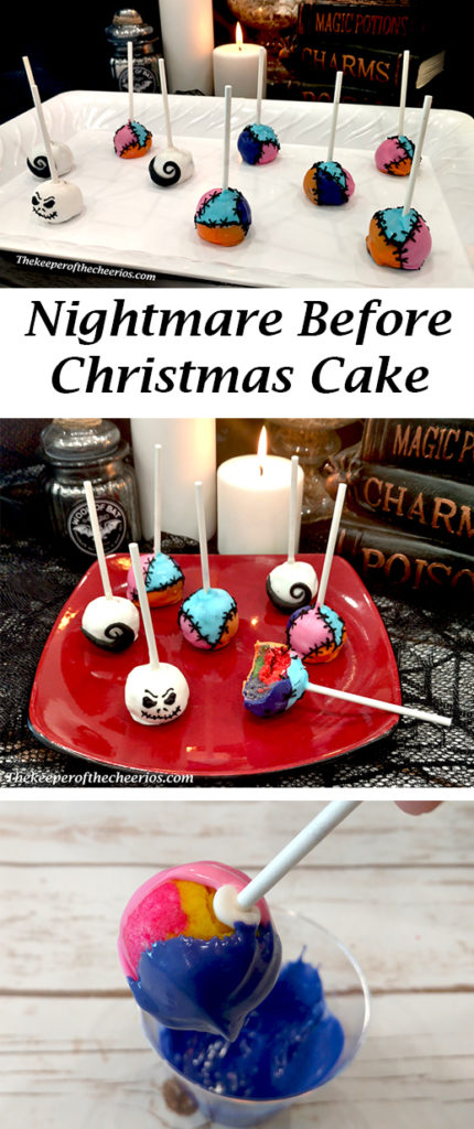 Nightmare Before Christmas Cake Pops - The Keeper of the Cheerios