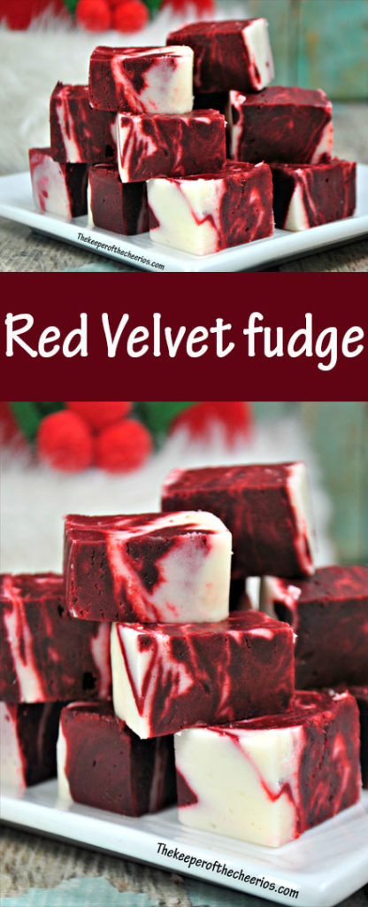 Red Velvet Fudge - The Keeper of the Cheerios