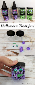 Stacked Halloween Jars - The Keeper of the Cheerios