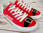 DIY Santa Belt Shoes - The Keeper of the Cheerios