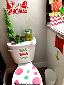 Grinch Bathroom Ideas - The Keeper of the Cheerios