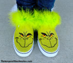 DIY Grinch Shoes - The Keeper of the Cheerios