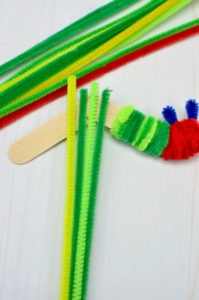 Very Hungry Caterpillar Craft Sticks - The Keeper of the Cheerios