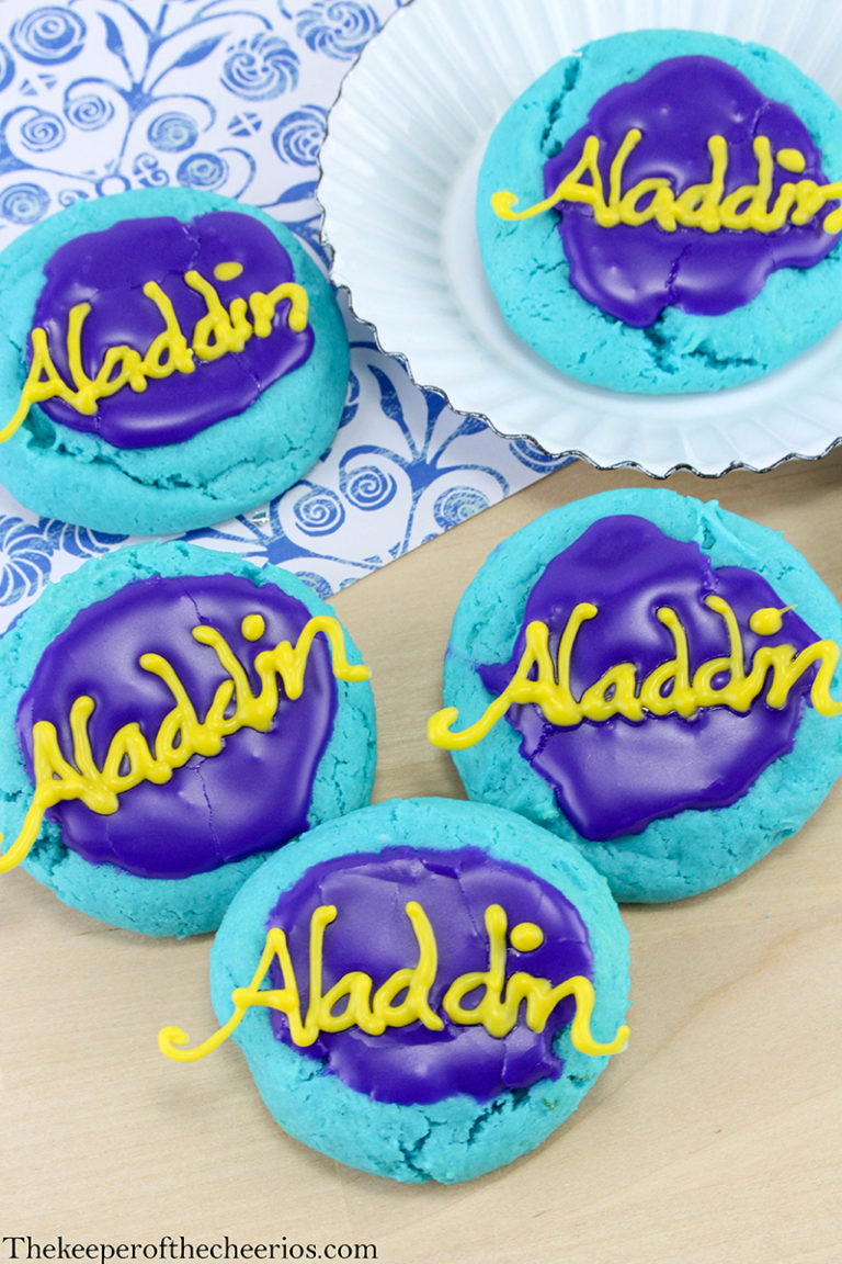 Aladdin Cake Cookies - The Keeper of the Cheerios
