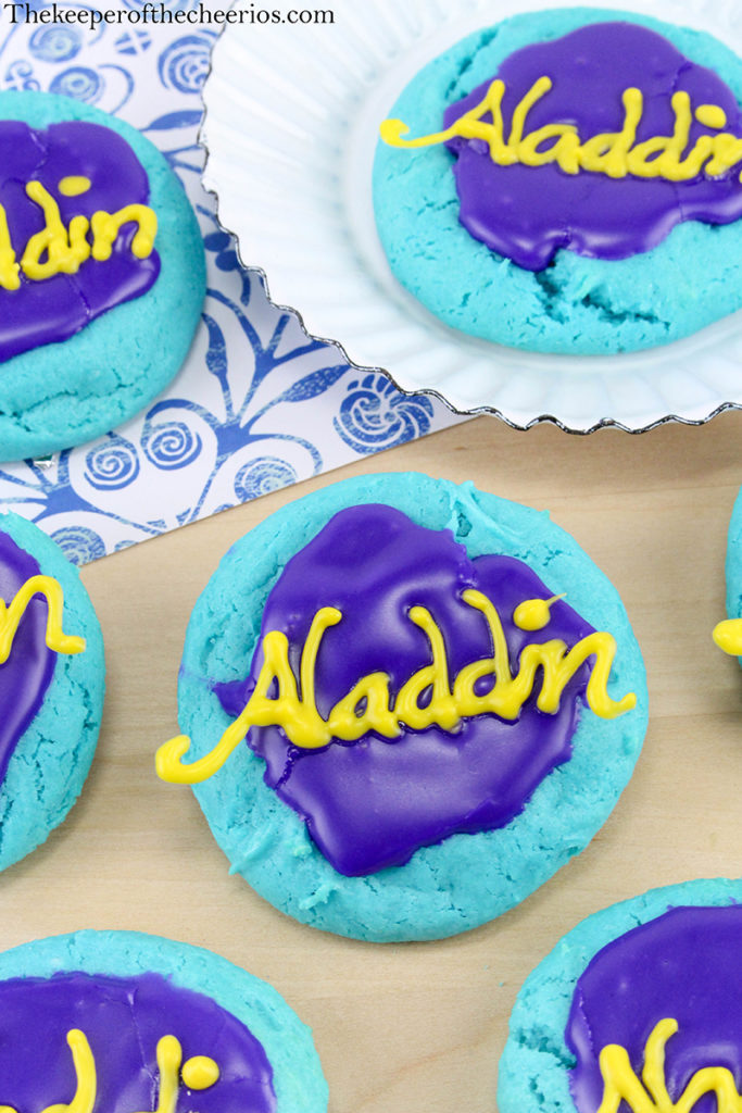Aladdin Cake Cookies - The Keeper of the Cheerios