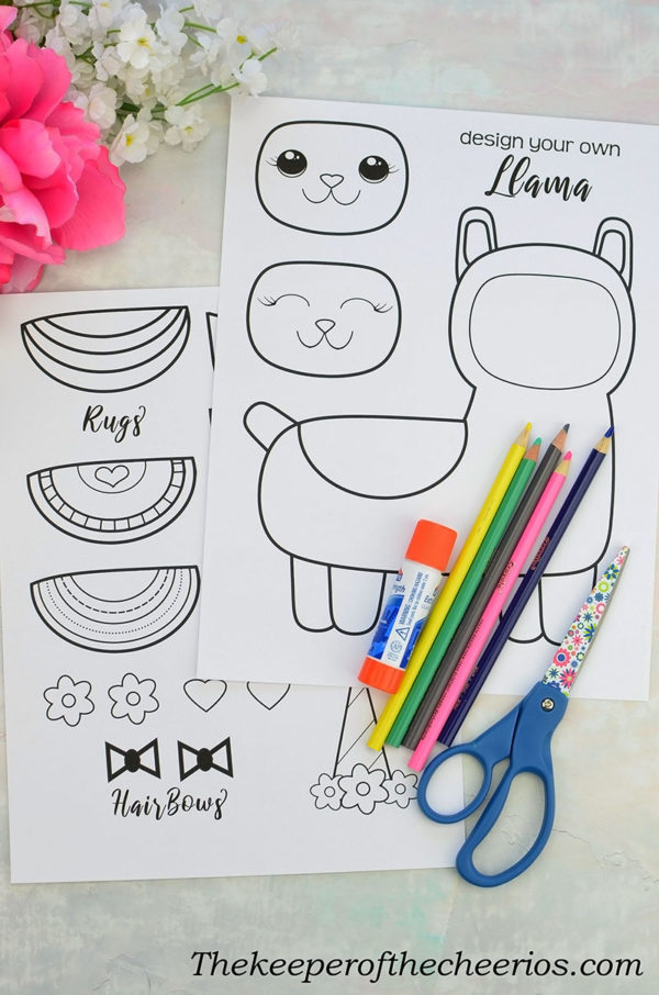 Design your own Llama Craft - The Keeper of the Cheerios