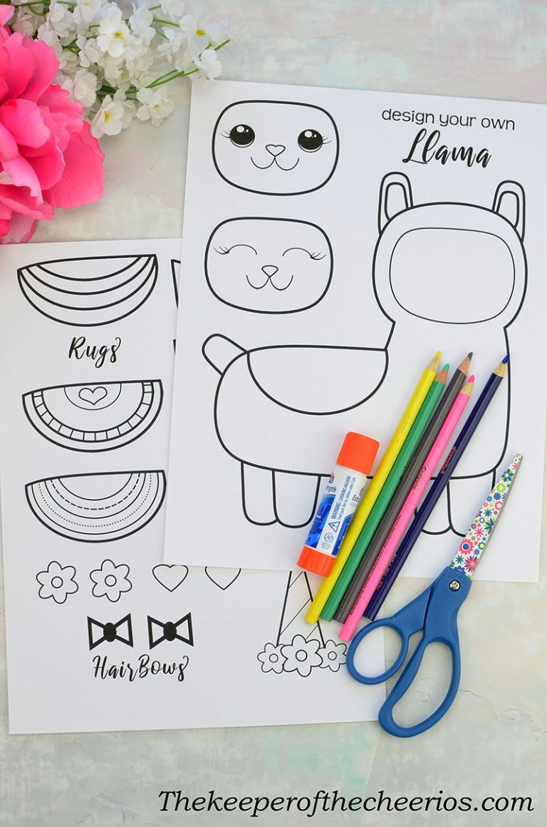 Design your own Llama Craft - The Keeper of the Cheerios