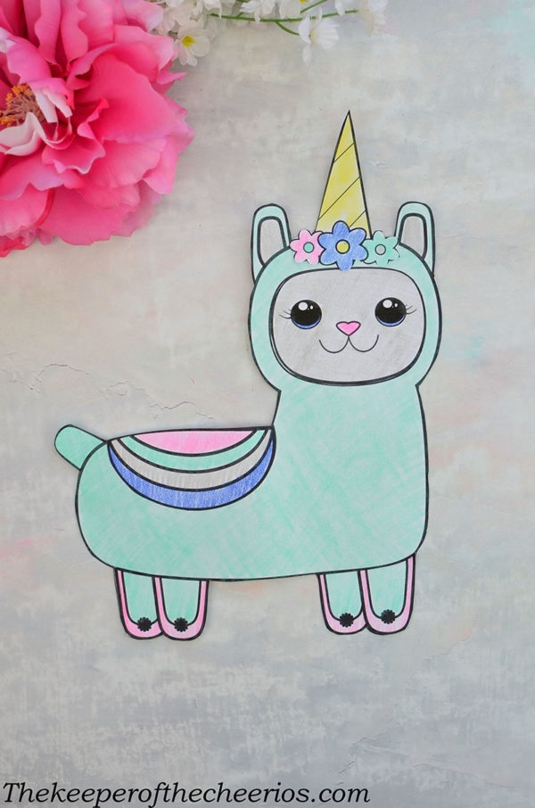 Design your own Llama Craft - The Keeper of the Cheerios