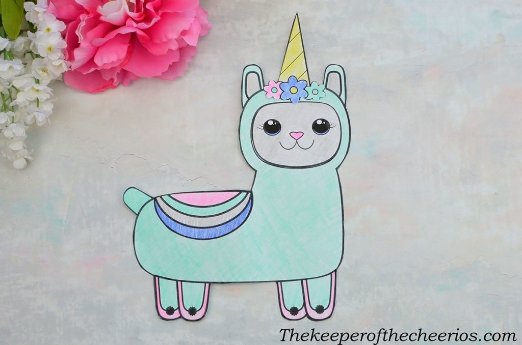 Design your own Llama Craft - The Keeper of the Cheerios