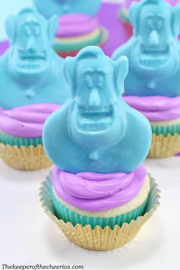 Aladdin Genie Cupcakes - The Keeper of the Cheerios