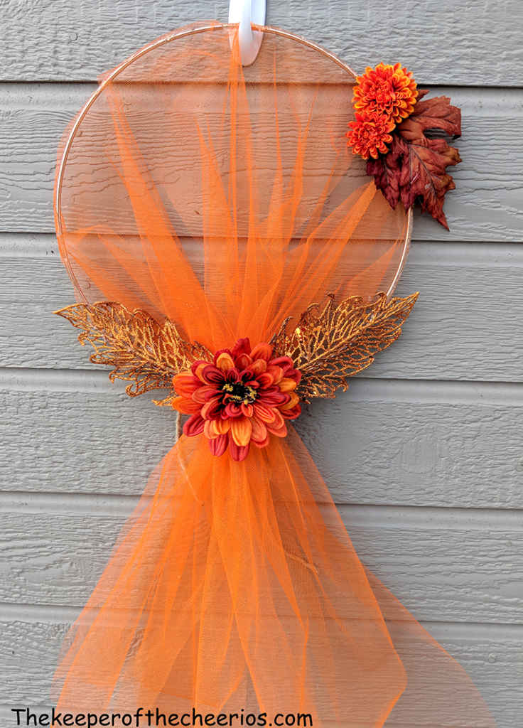 Fall Dream Catcher Style Wreath Ring - The Keeper of the Cheerios