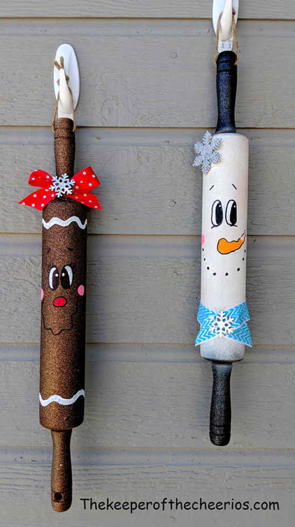 Christmas Rolling Pins - The Keeper of the Cheerios