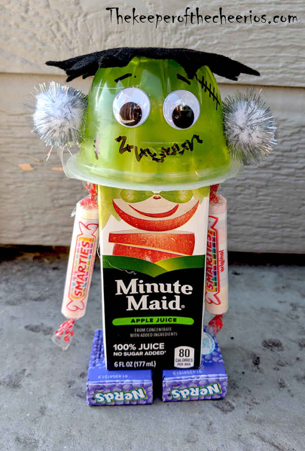 Halloween Juice Box People - The Keeper of the Cheerios