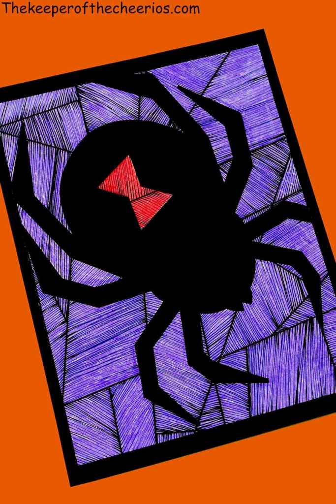Halloween Line Art Paper Craft for Kids - The Keeper of the Cheerios