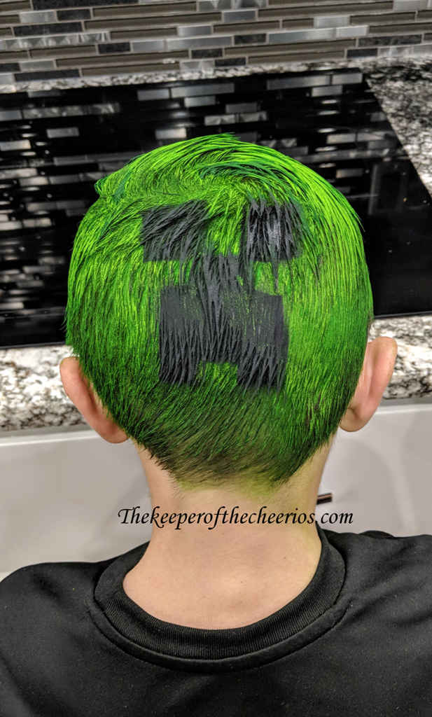 Minecraft Crazy Hair - The Keeper of the Cheerios