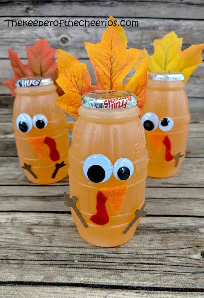 Turkey Juice Bottles - The Keeper of the Cheerios