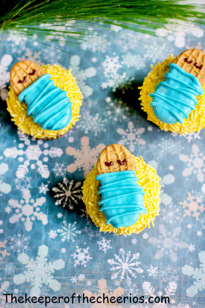 Baby Jesus Cupcakes - The Keeper of the Cheerios