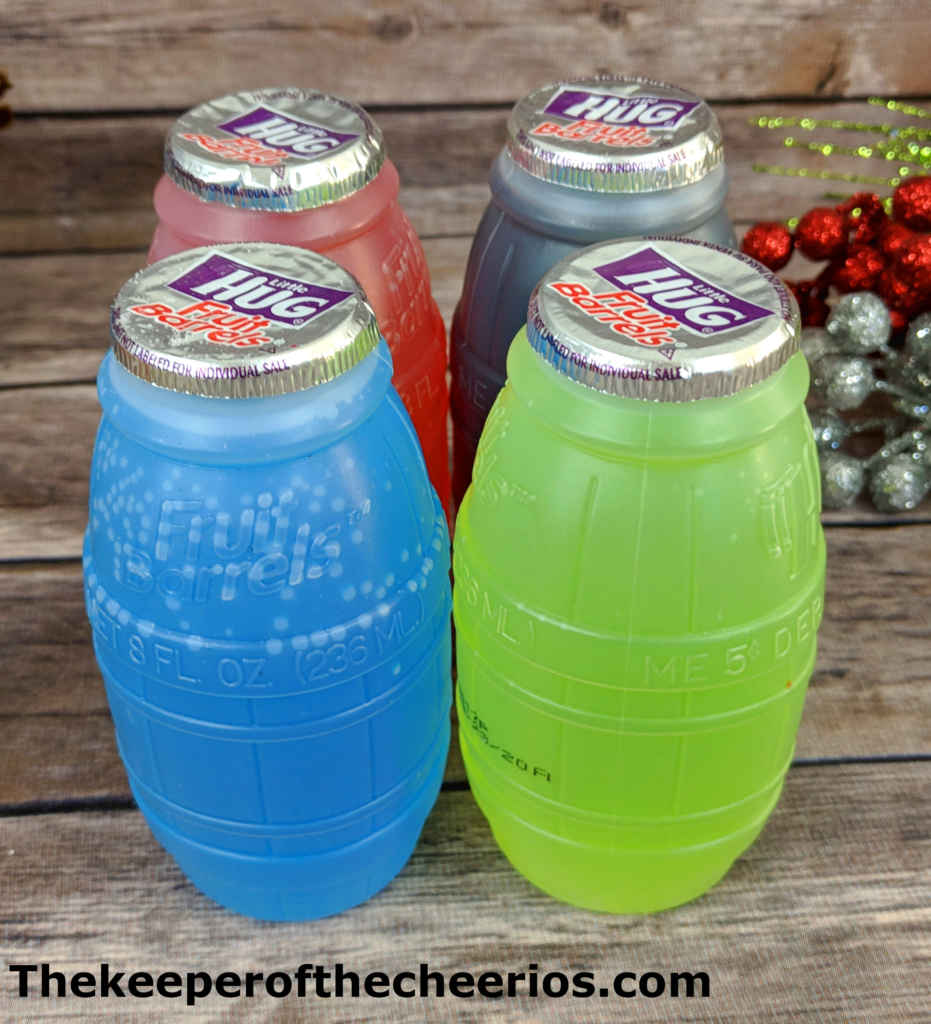 Christmas Juice Bottles - The Keeper of the Cheerios