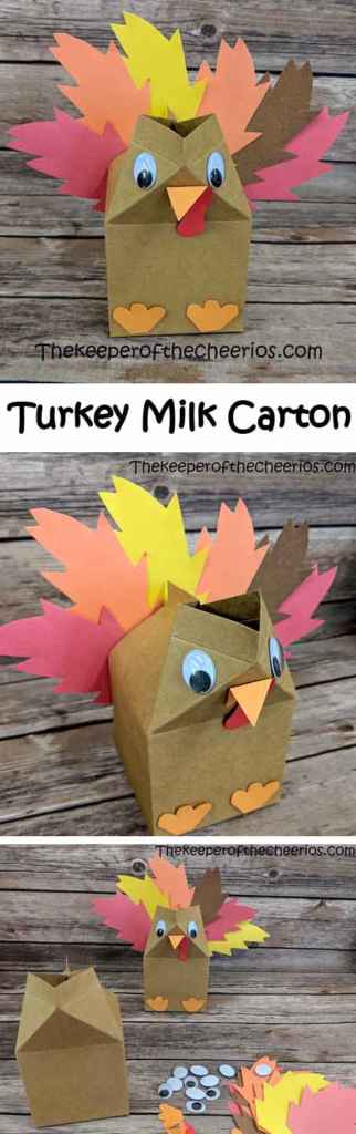 Turkey Milk Carton - The Keeper of the Cheerios