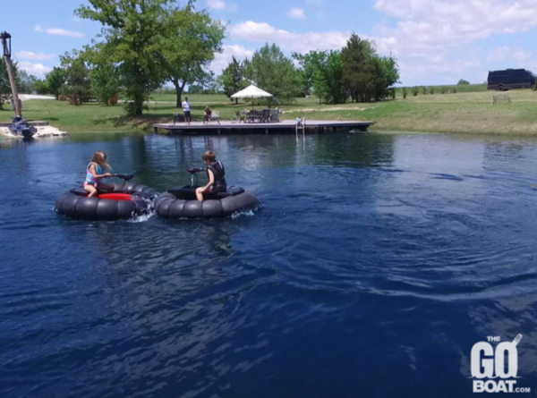 With This Motorized Pool Float You Can Now Play Bumper Boats Anytime ...