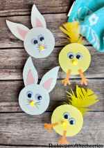 Easter Tea Light Craft - The Keeper of the Cheerios